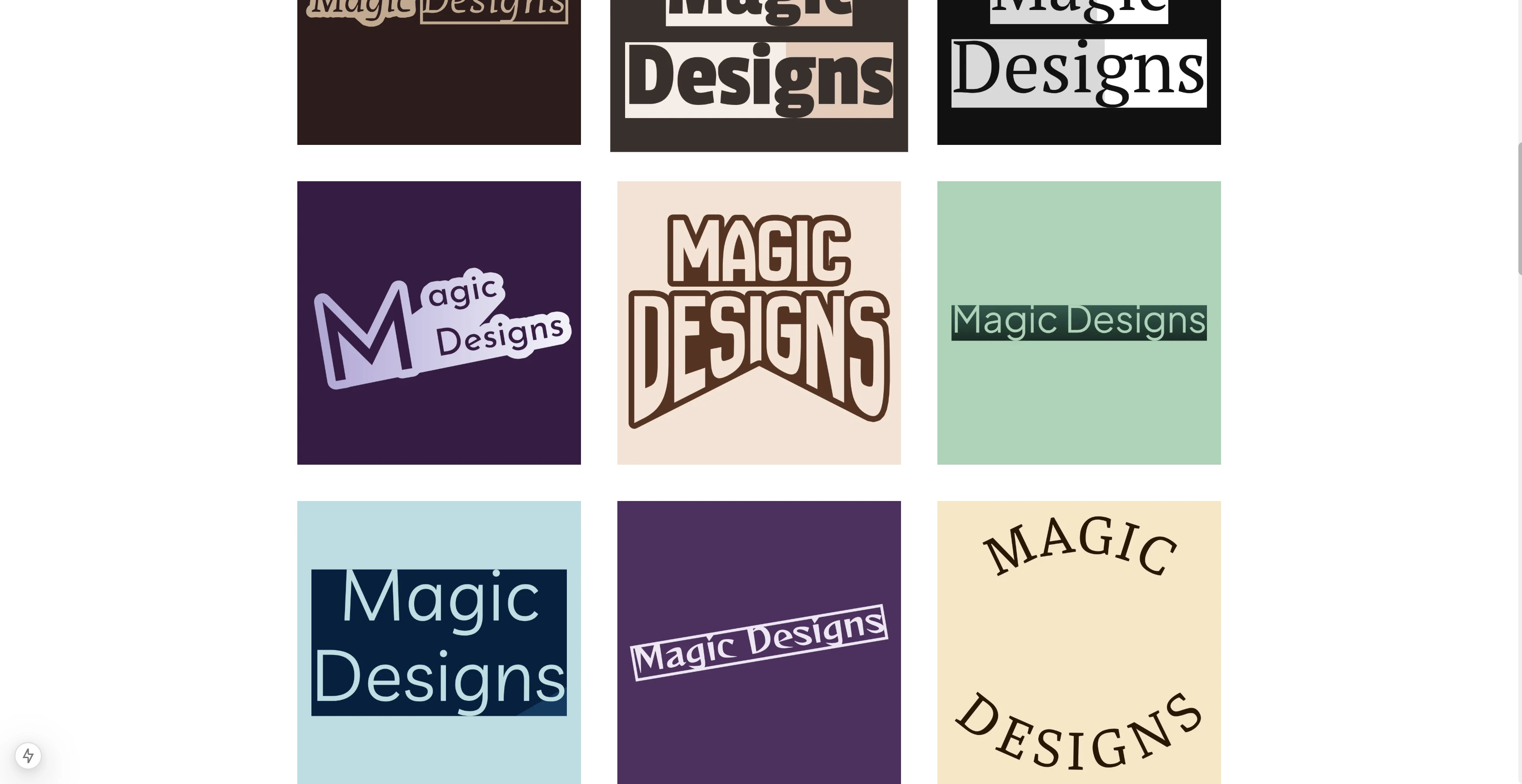 Magic Texts Gallery | Magic Designz